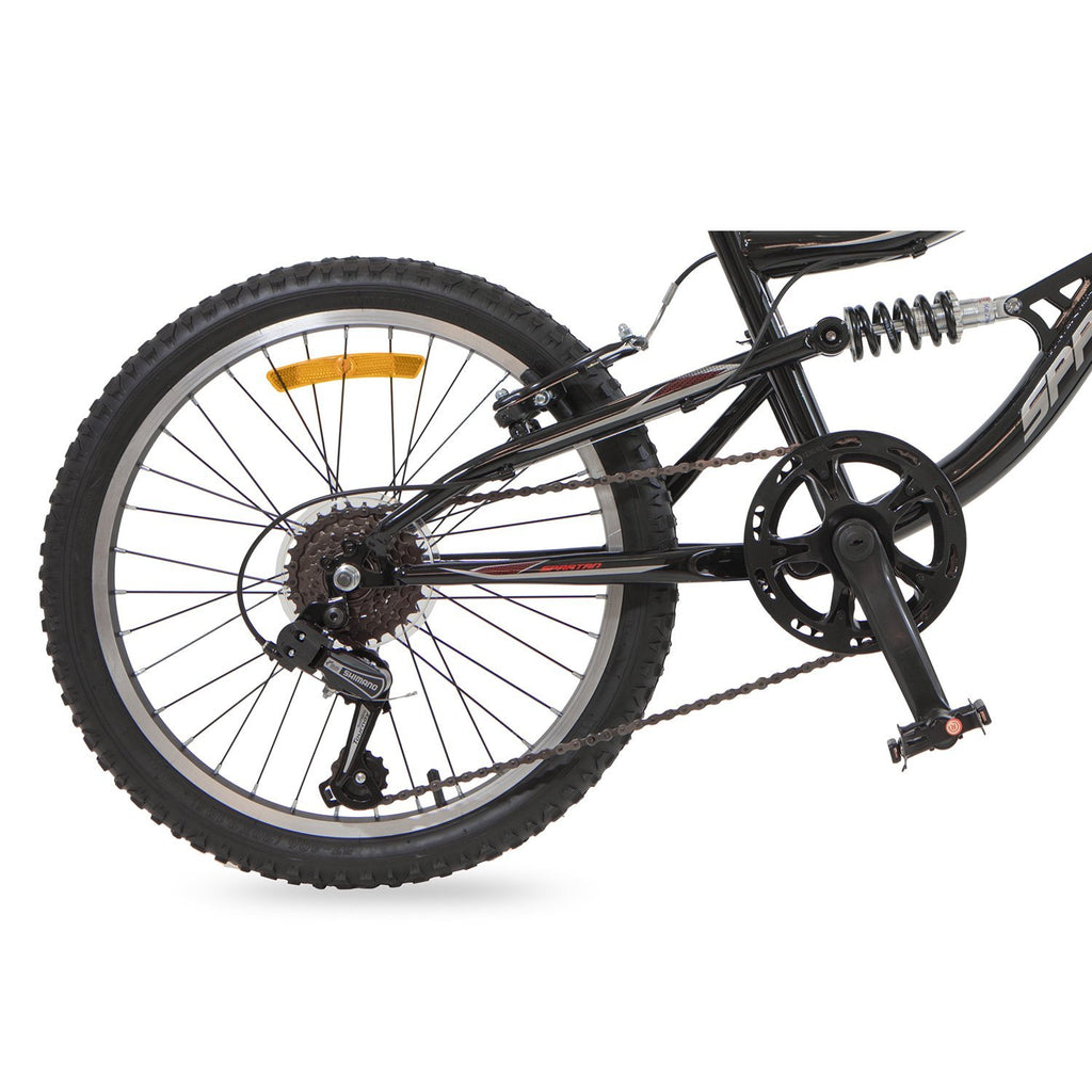 Spartan 20" Mach 2.0 Boys MTB Black – Spartanbikes